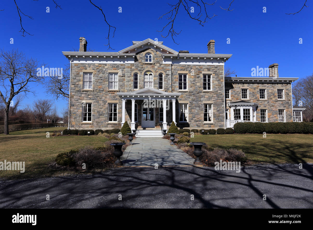 Brecknock Hall mansion Orient Long Island New York Stock Photo - Alamy