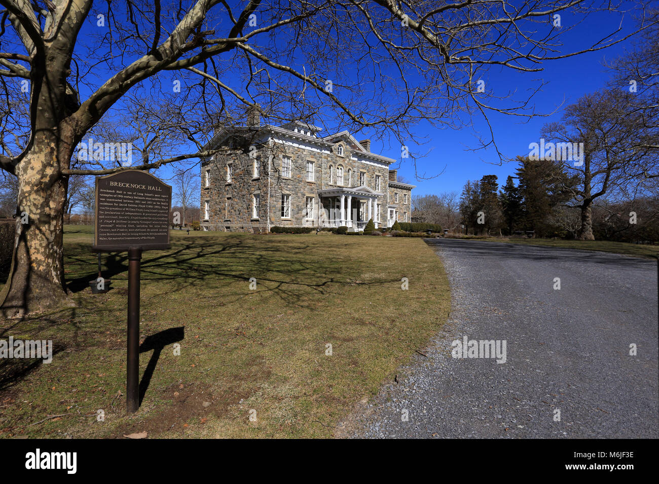Brecknock Hall mansion Orient Long Island New York Stock Photo - Alamy
