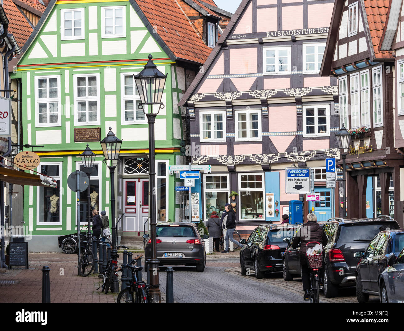 Timbered gables hi-res stock photography and images - Alamy