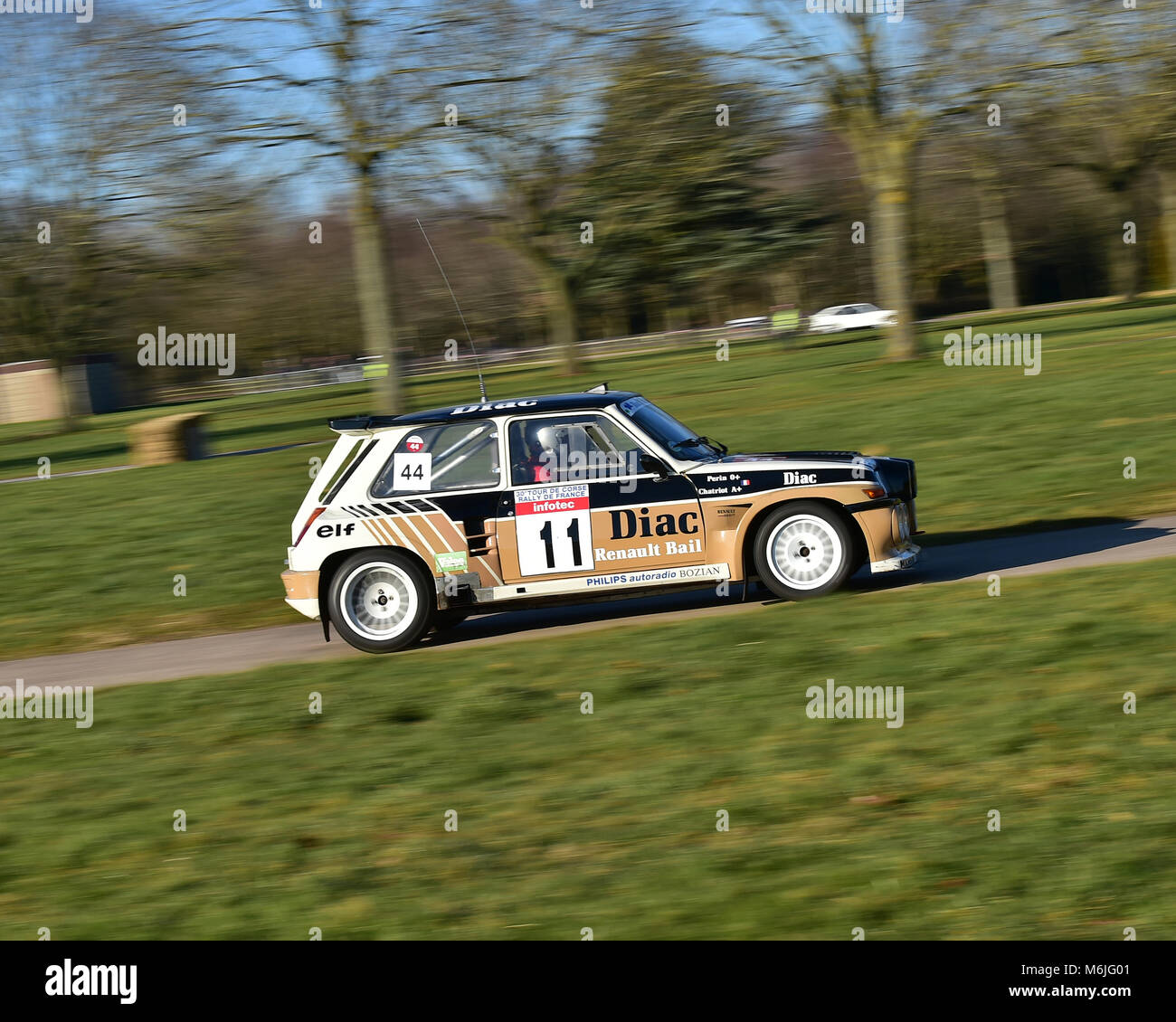 Neil Brighton, Renault 5 Turbo, Race Retro, Rally stage, Sunday 25th ...
