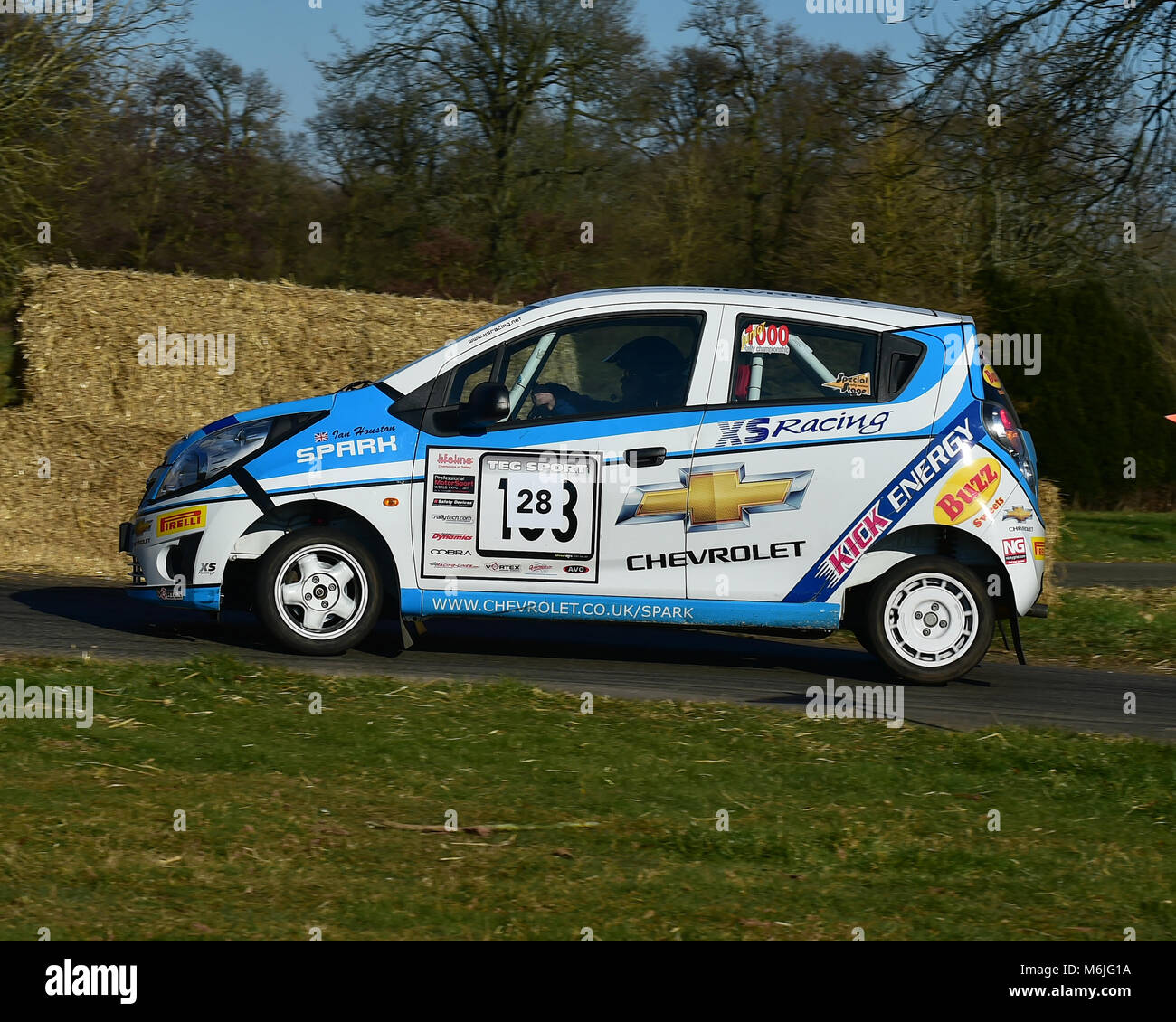 Adam Houston, Chevrolet Spark, Race Retro, Rally stage, Sunday 25th ...