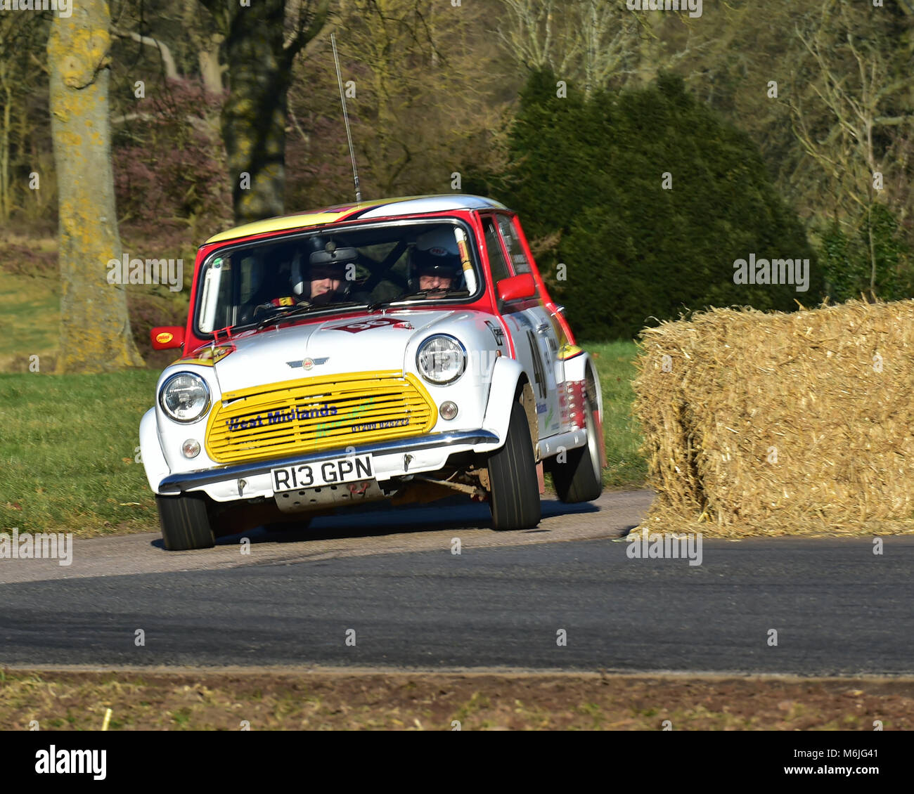 Jim Partridge, Rover Mini GpA, Race Retro, Rally stage, Sunday 25th ...