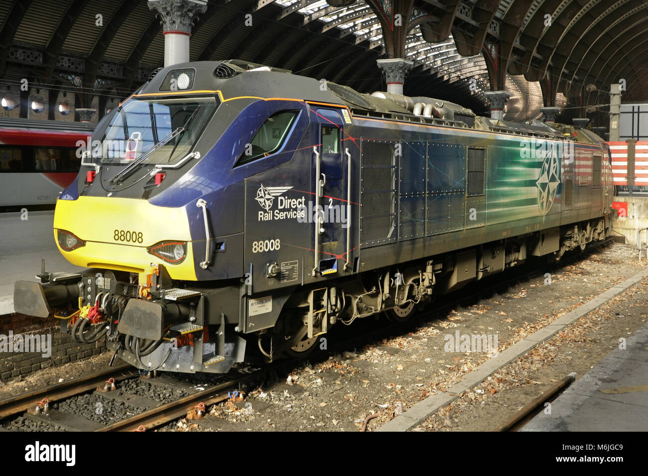 Direct Rail Services Class 88 electro-diesel locomotive 88008 Direct Rail Services Class 88 electro-diesel locomotive 88008