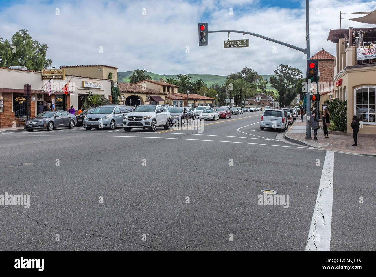 Downtown San Juan Capistrano in Orange County, California, USA Stock ...