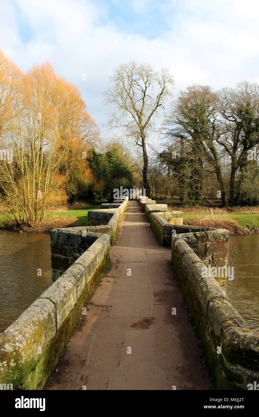 Essex bridge, shugborough hi-res stock photography and images - Alamy