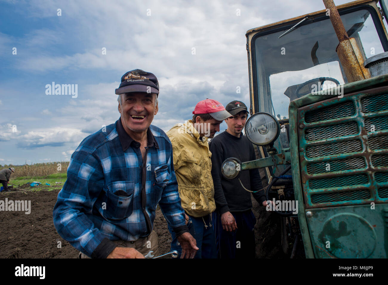 Ukraine agriculture tractor hi-res stock photography and images - Alamy