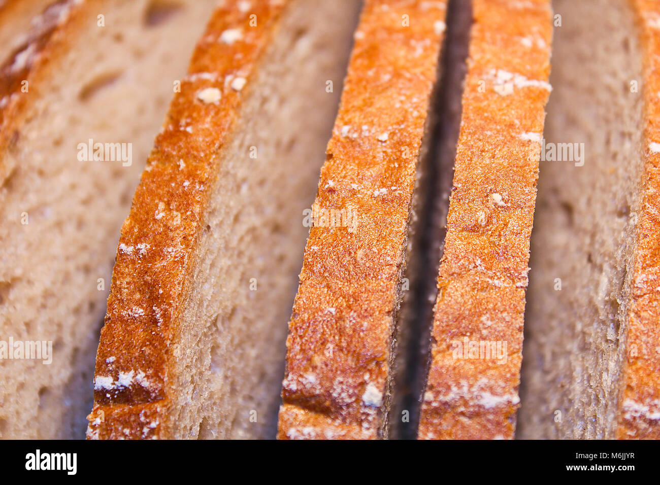 Slice of bread, close up texture photo Stock Photo - Alamy