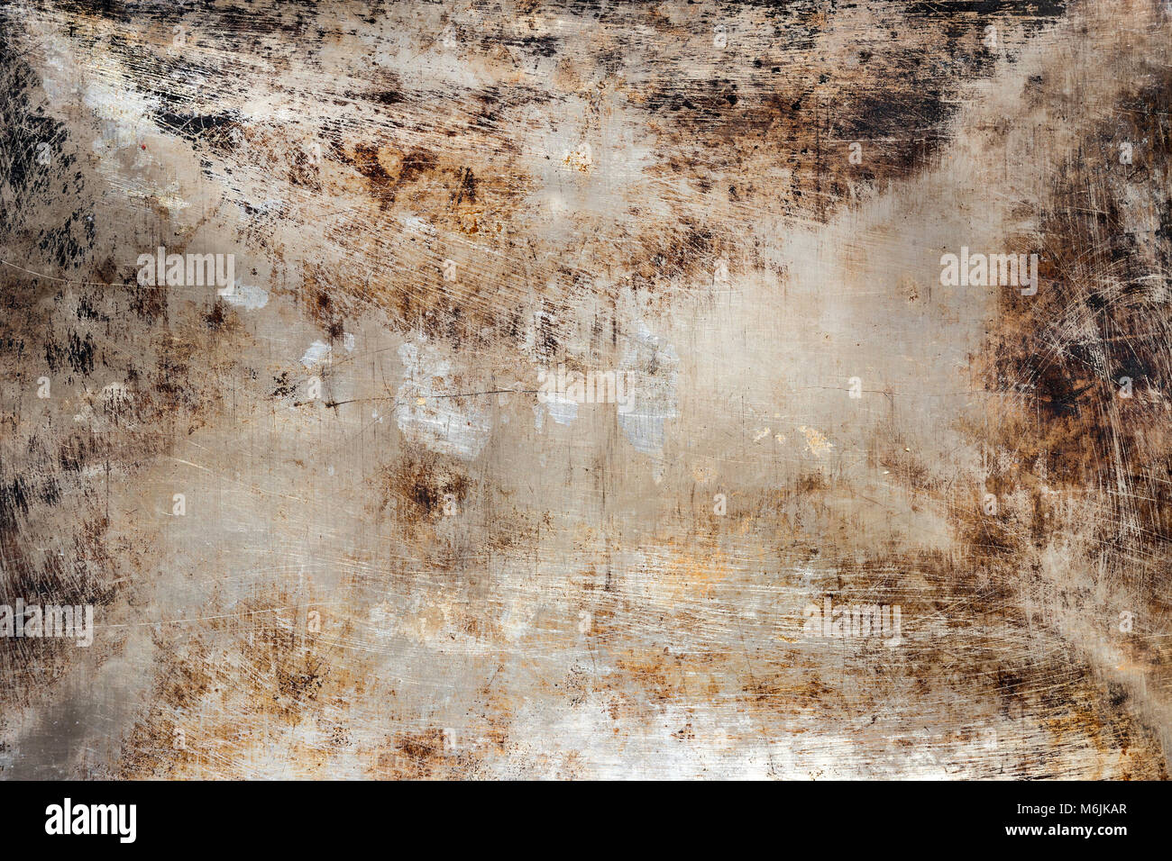 used professional baking sheet for background use Stock Photo - Alamy