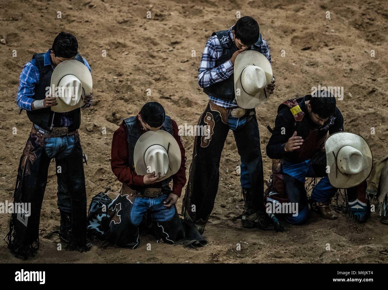 Cowboys sport, horse riding and bull riding, a strong circuit in ...