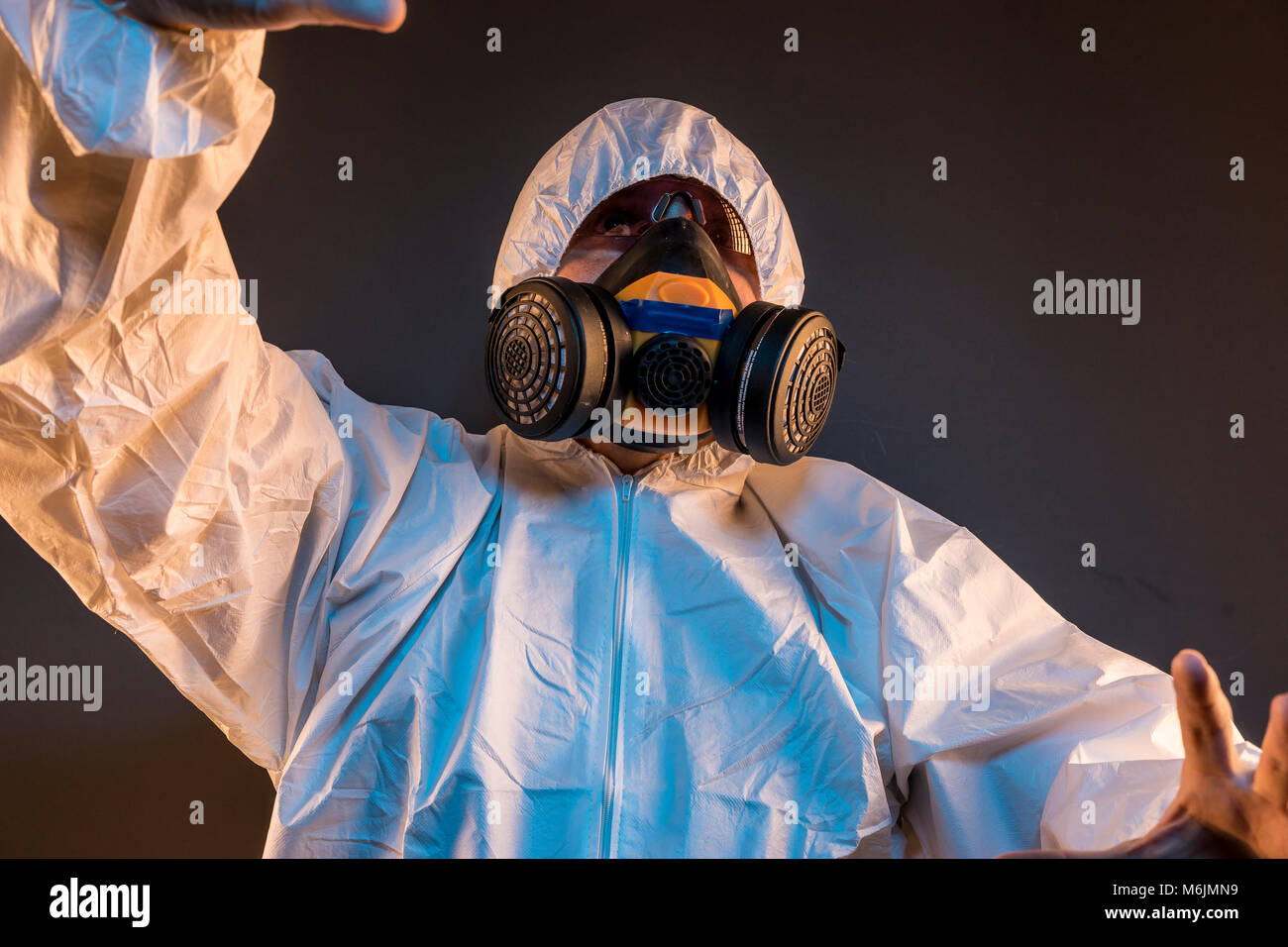 Biosecurity suit hi-res stock photography and images - Alamy
