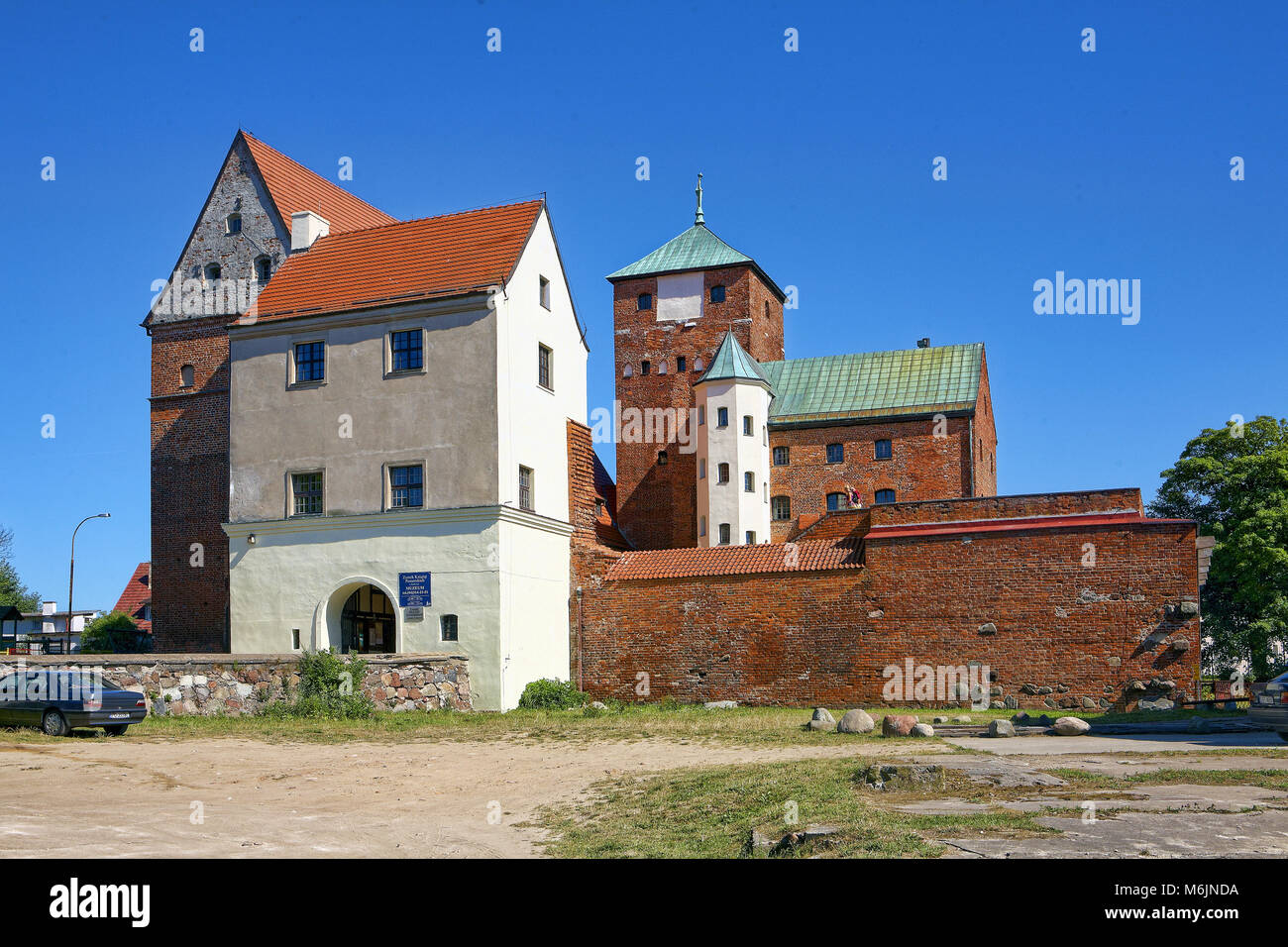 Poland, castle in Darlowo Stock Photo - Alamy