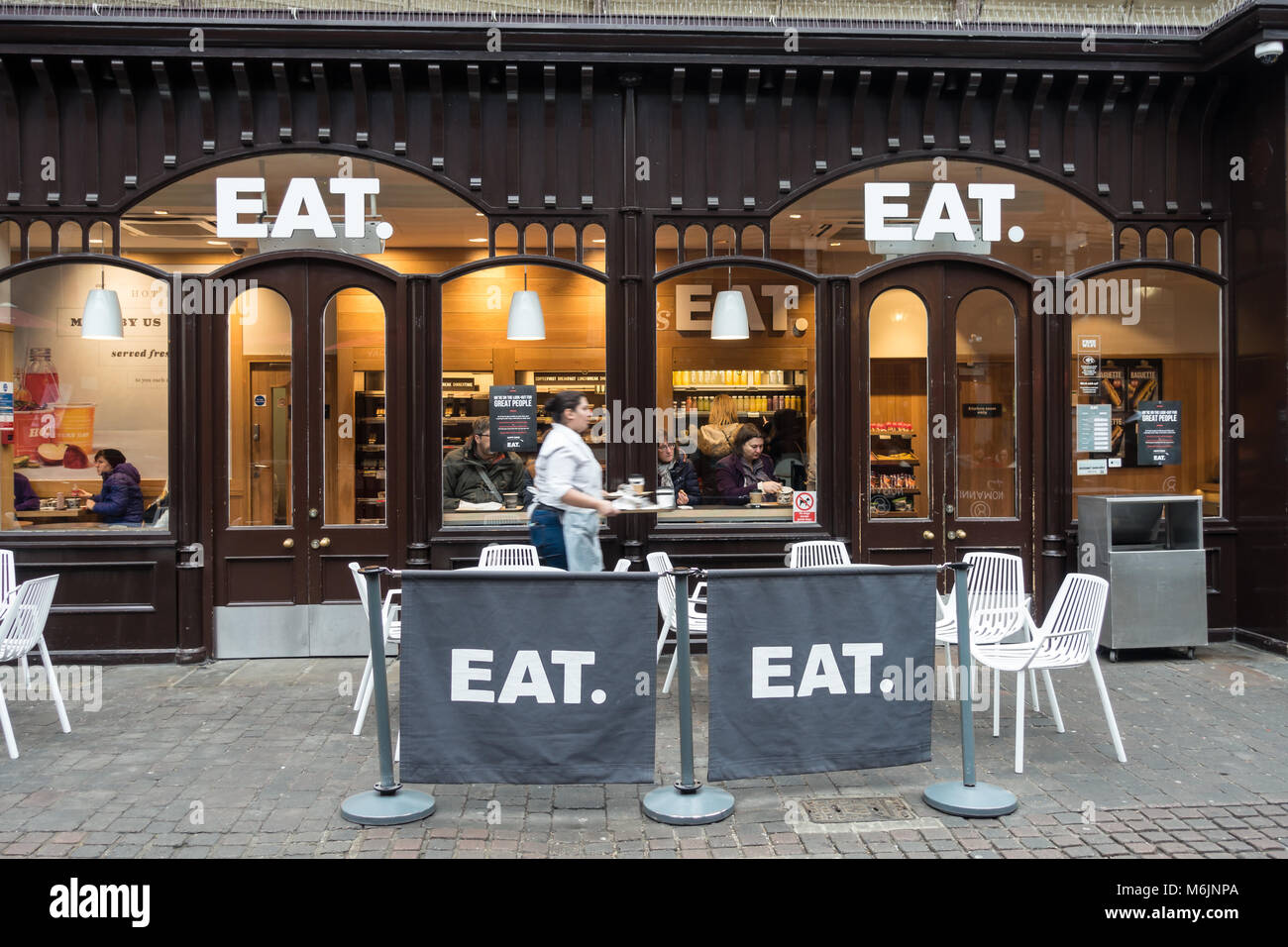 A view of the front of the EAT store in Windsor, UK Stock Photo - Alamy
