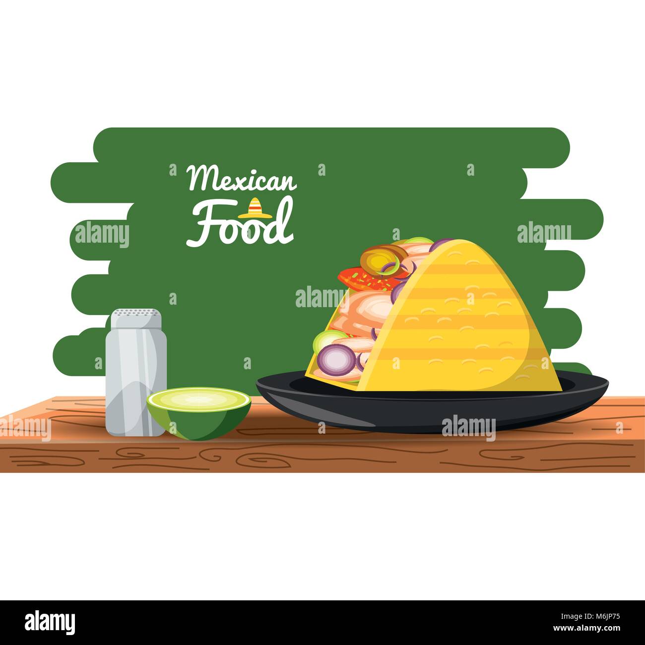 Real Taco Vector