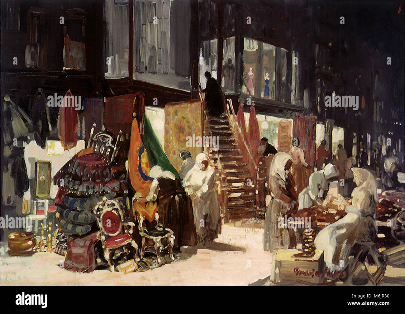 George luks hi-res stock photography and images - Alamy