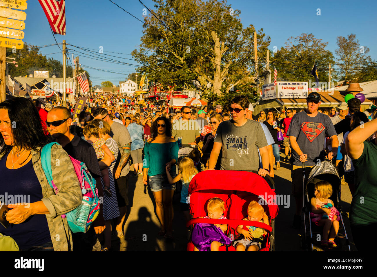 Durham Agricultural Fair Association Durham, Connecticut, USA Stock ...