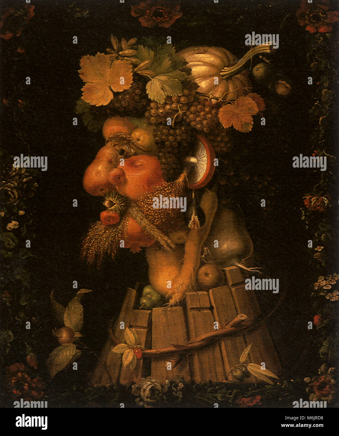 Autumn, Arcimboldi, Giuseppe, 1573 Stock Photo - Alamy