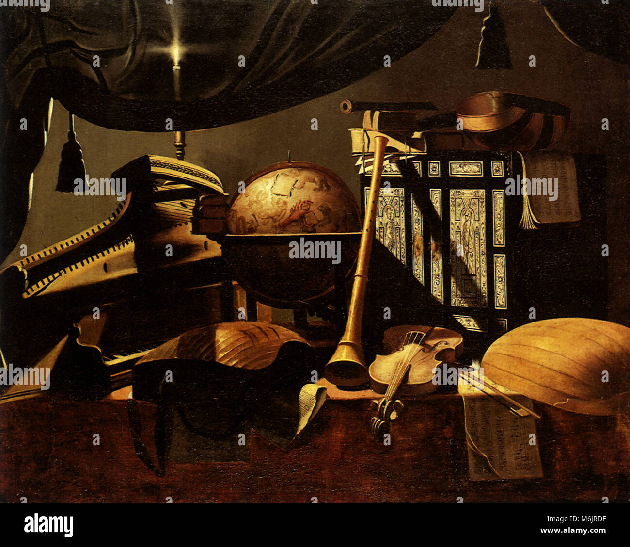 Still life musical instruments hi-res stock photography and images - Alamy