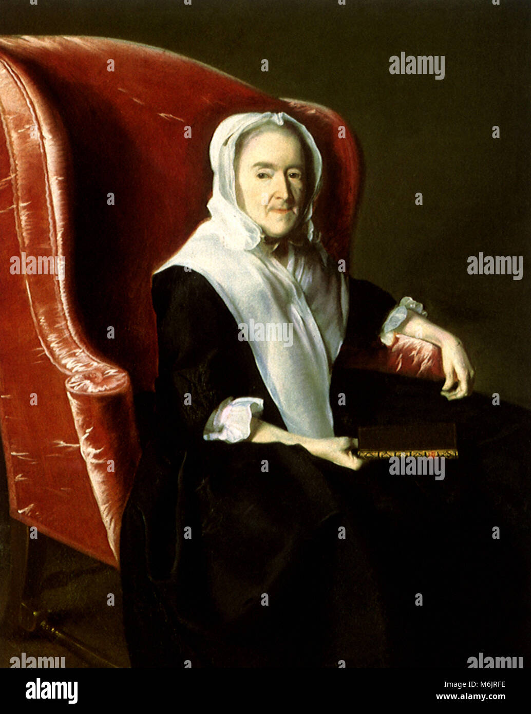 Portrait of Mrs. John Powell, Copley, John Singleton, 1764 Stock Photo ...