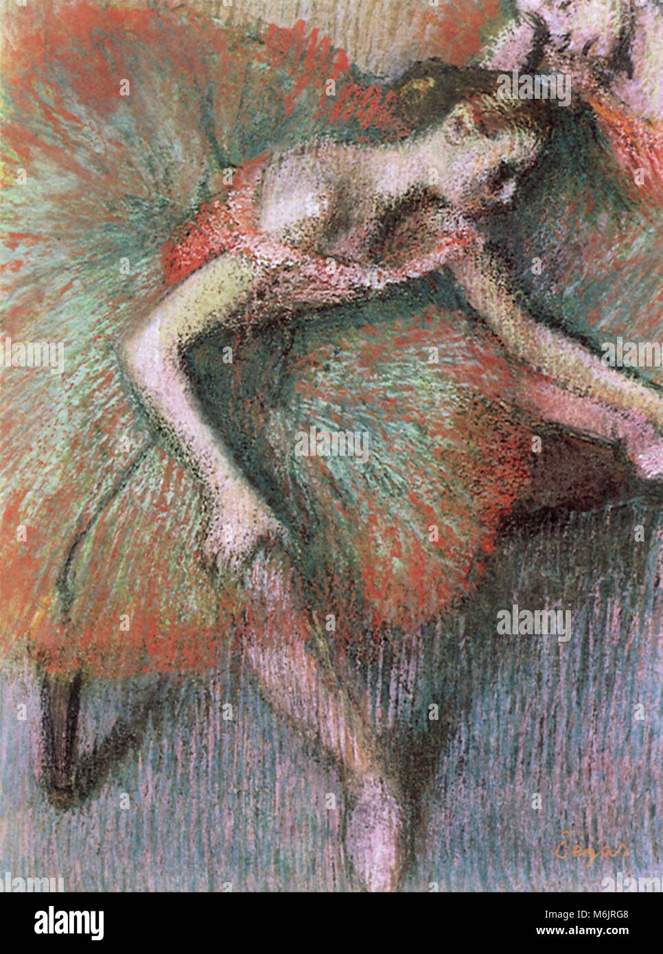 Dancer, Degas, Edgar, 1896 Stock Photo - Alamy