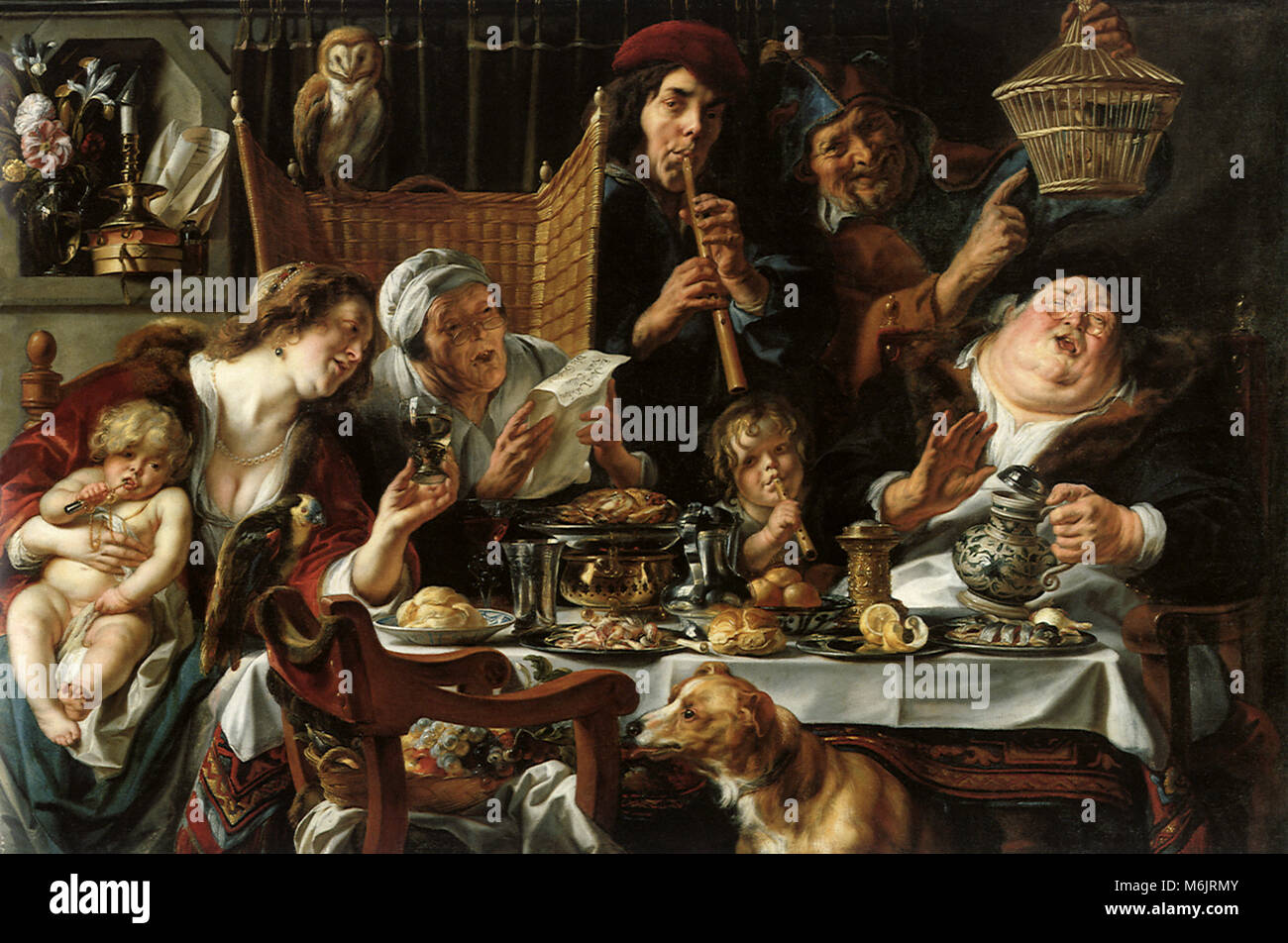 Jacob jordaens art hi-res stock photography and images - Alamy