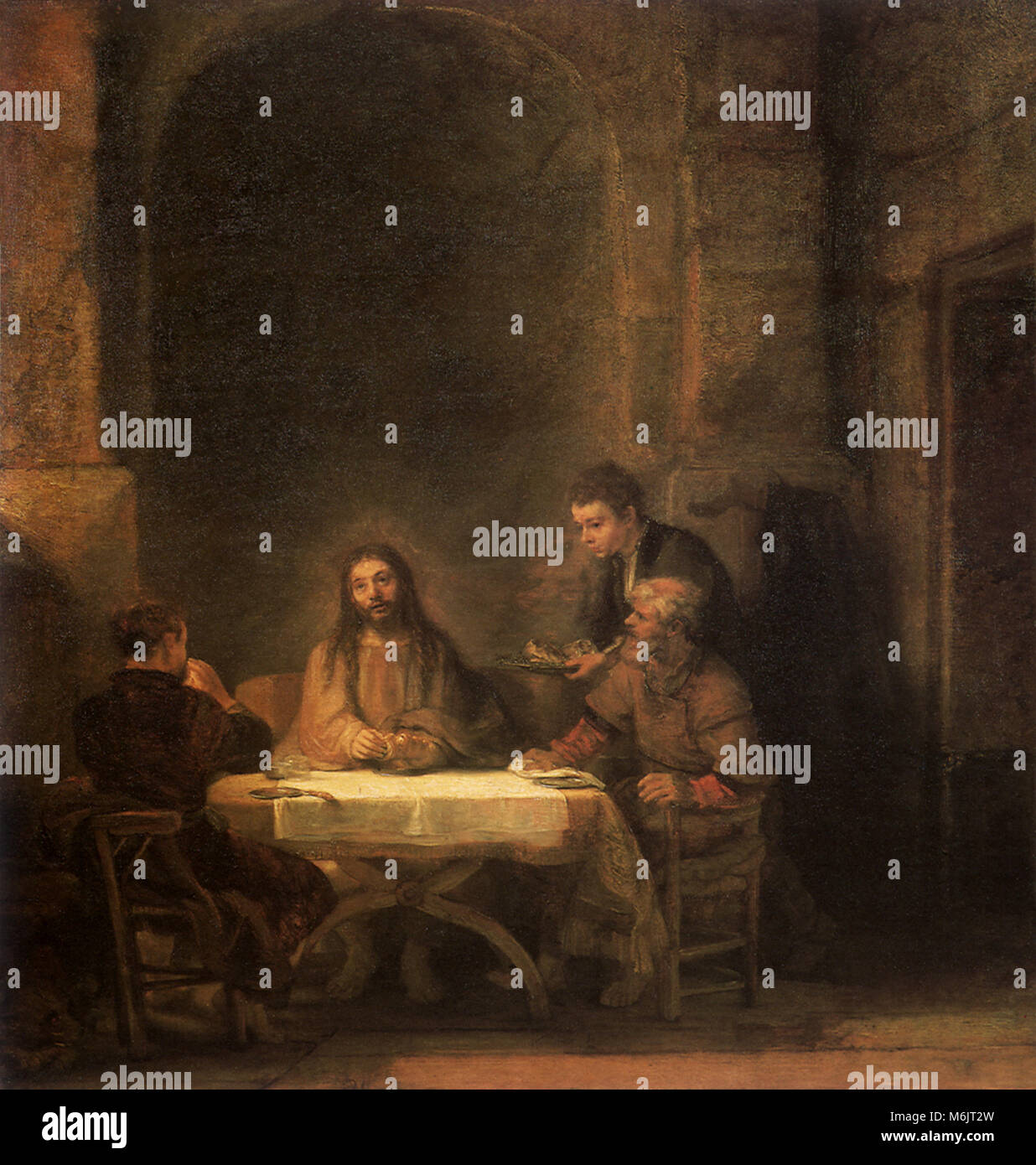 Rembrandt Supper At Emmaus