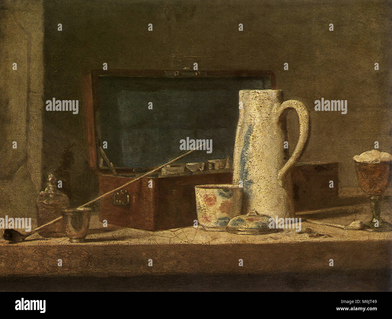 Smoking Kit with a Drinking Pot, Chardin, Jean-Baptiste-Simeon, 1750 ...