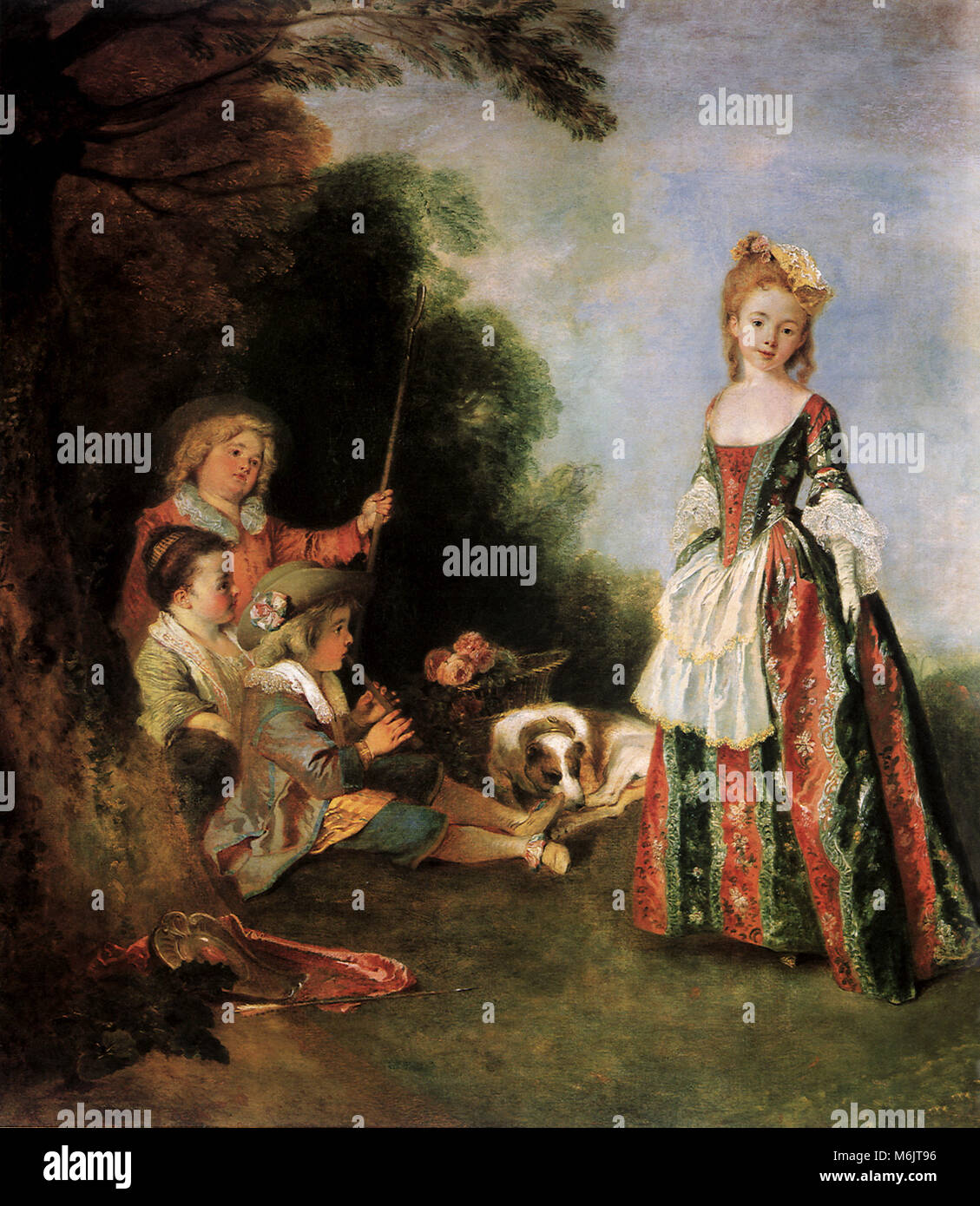 Watteau art hi-res stock photography and images - Alamy