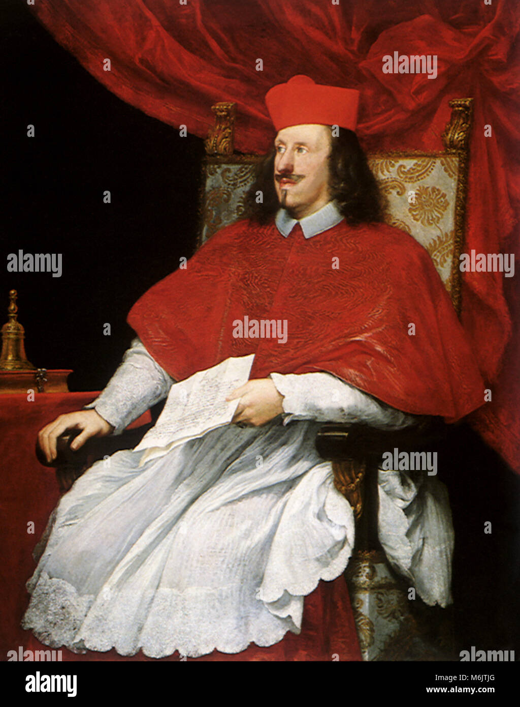 Portrait of Cardinal Giovan Carlo de' Medici, Franceschini, Baldassarre ...