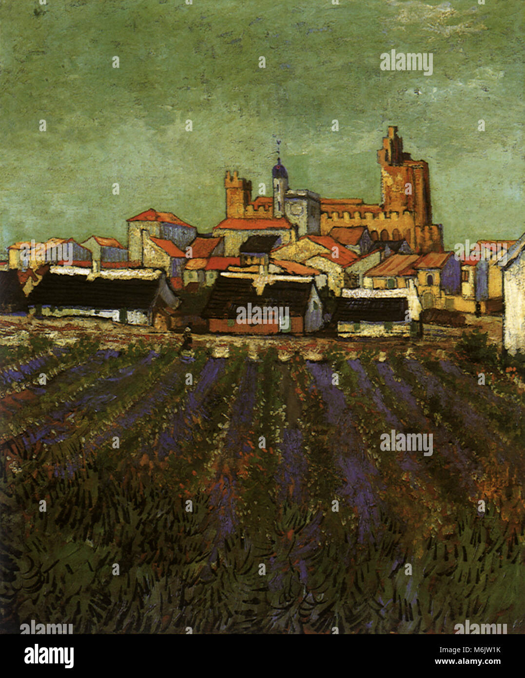 Vincent van gogh view saintes maries hi-res stock photography and ...