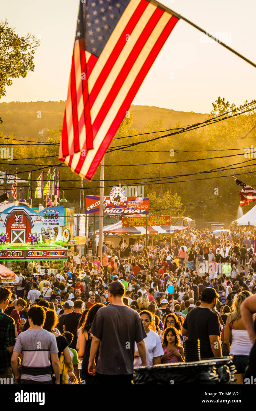 Durham Agricultural Fair Association Durham, Connecticut, USA Stock ...