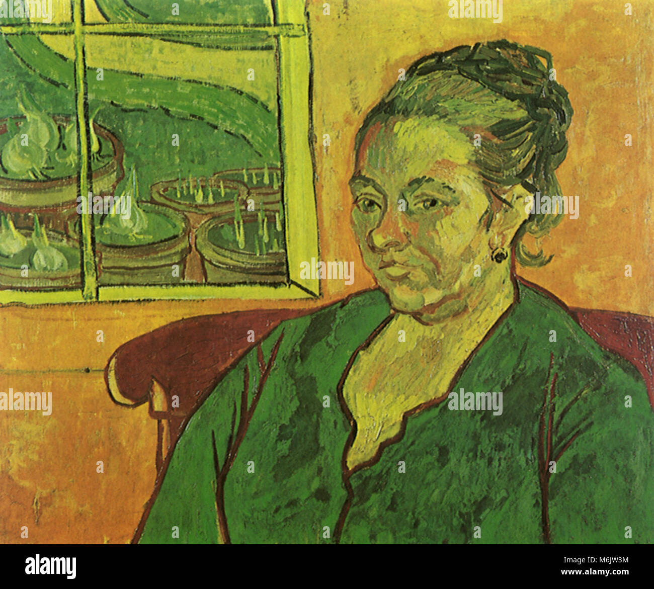Portrait of Madame Augustine Roulin, Van Gogh, Vincent Willem, 1888 ...