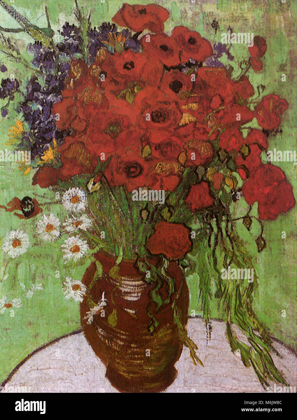 Van gogh poppies and daisies hi-res stock photography and images - Alamy