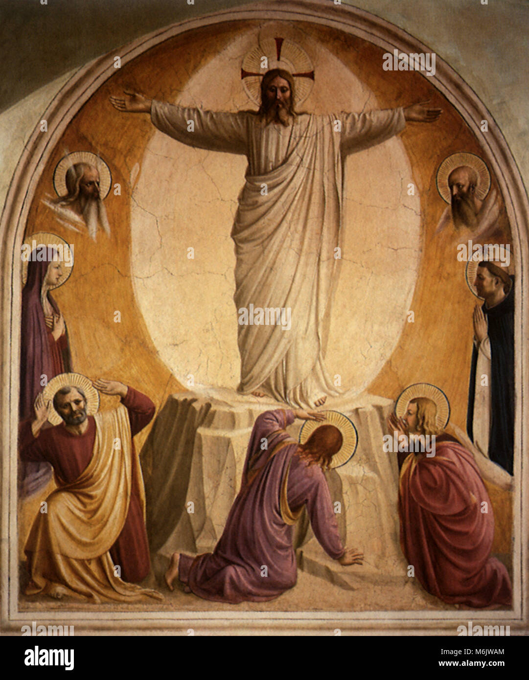 Transfiguration, Angelico, Fra and Workshop, 1440 Stock Photo - Alamy