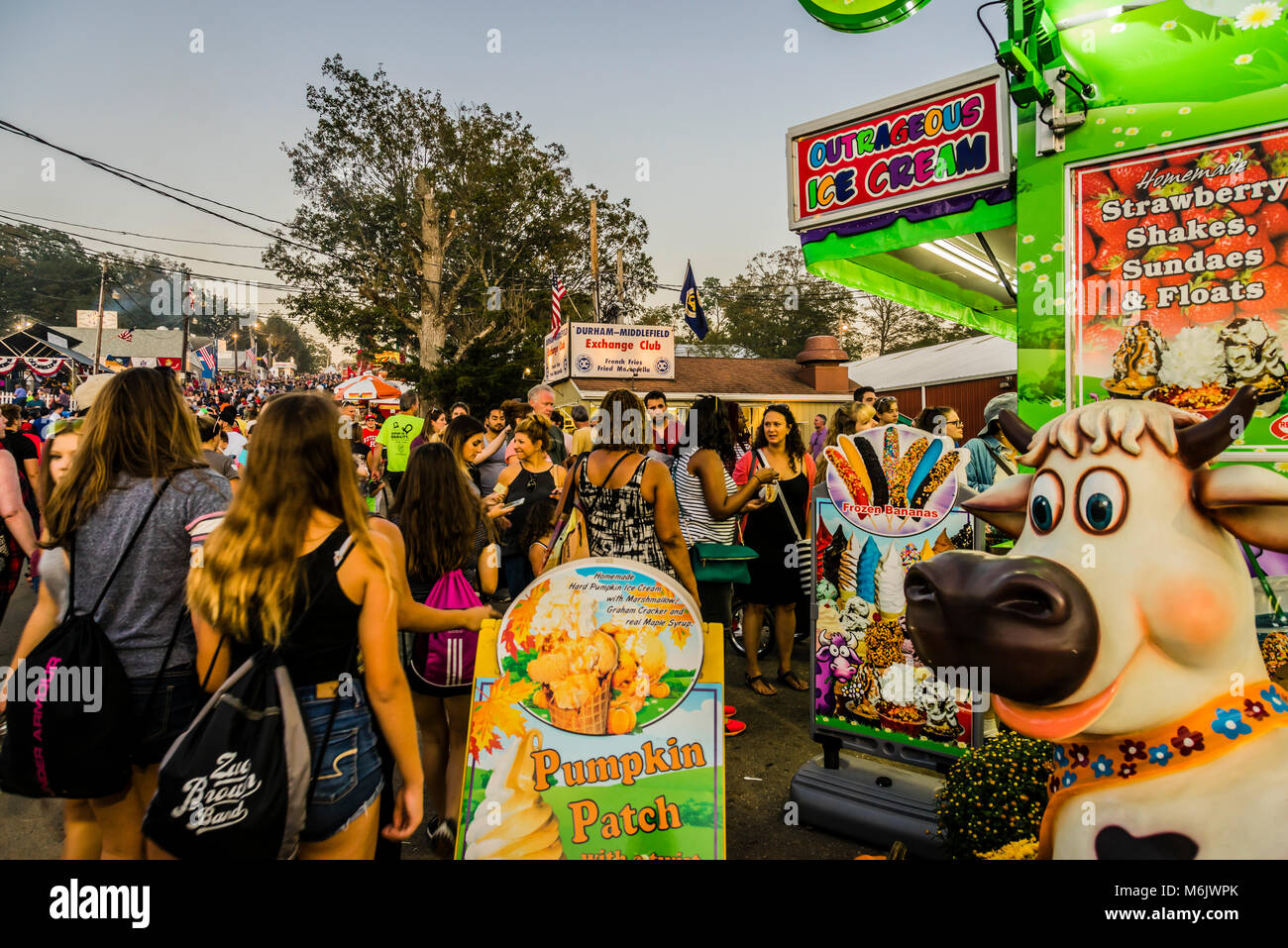 Durham Agricultural Fair Association Durham, Connecticut, USA Stock ...