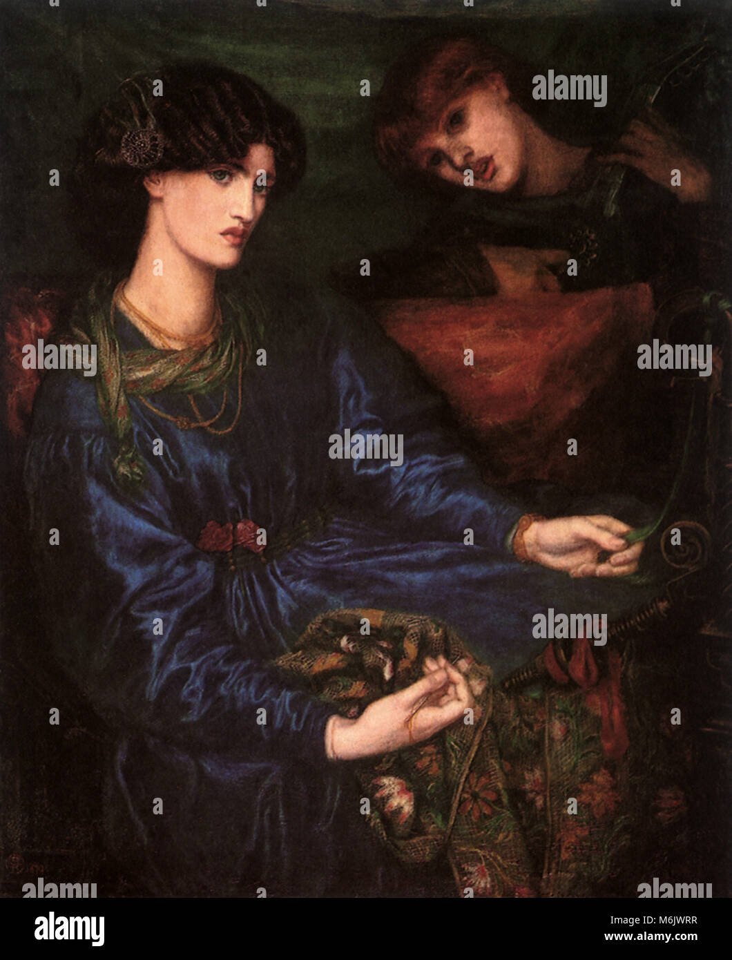 Mariana, Rossetti, Gabriel Charles Dant, 1870 Stock Photo - Alamy