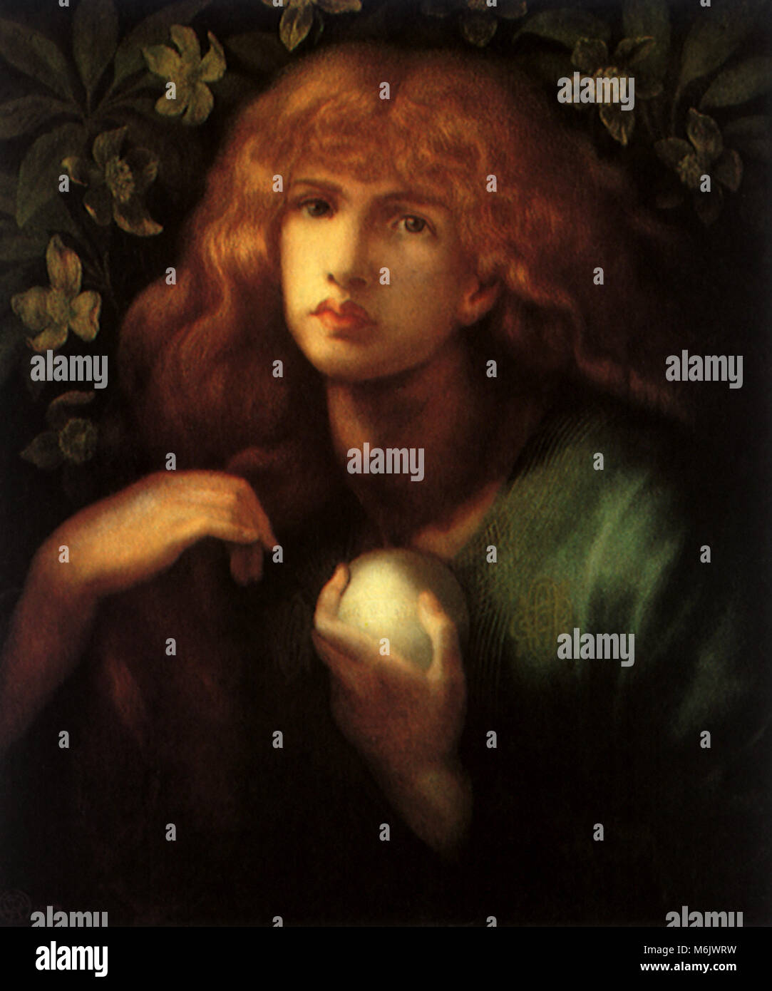 May Morris, Rossetti, Gabriel Charles Dant, 1871 Stock Photo - Alamy