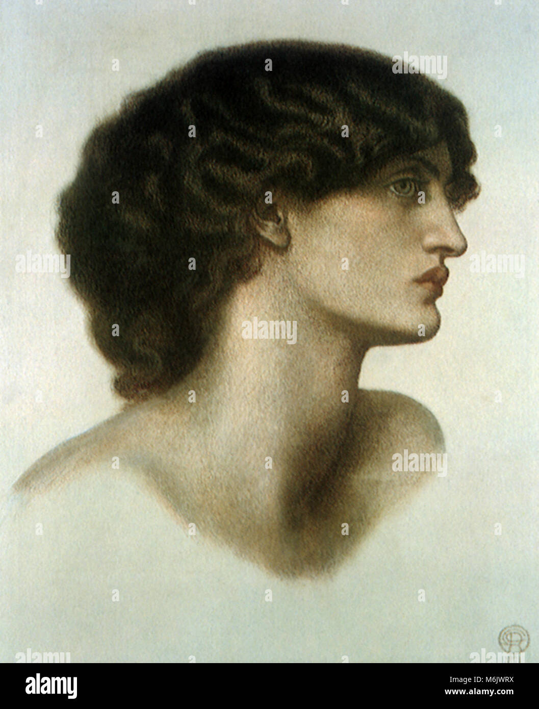 Perlascura, Rossetti, Gabriel Charles Dant, 1871 Stock Photo - Alamy