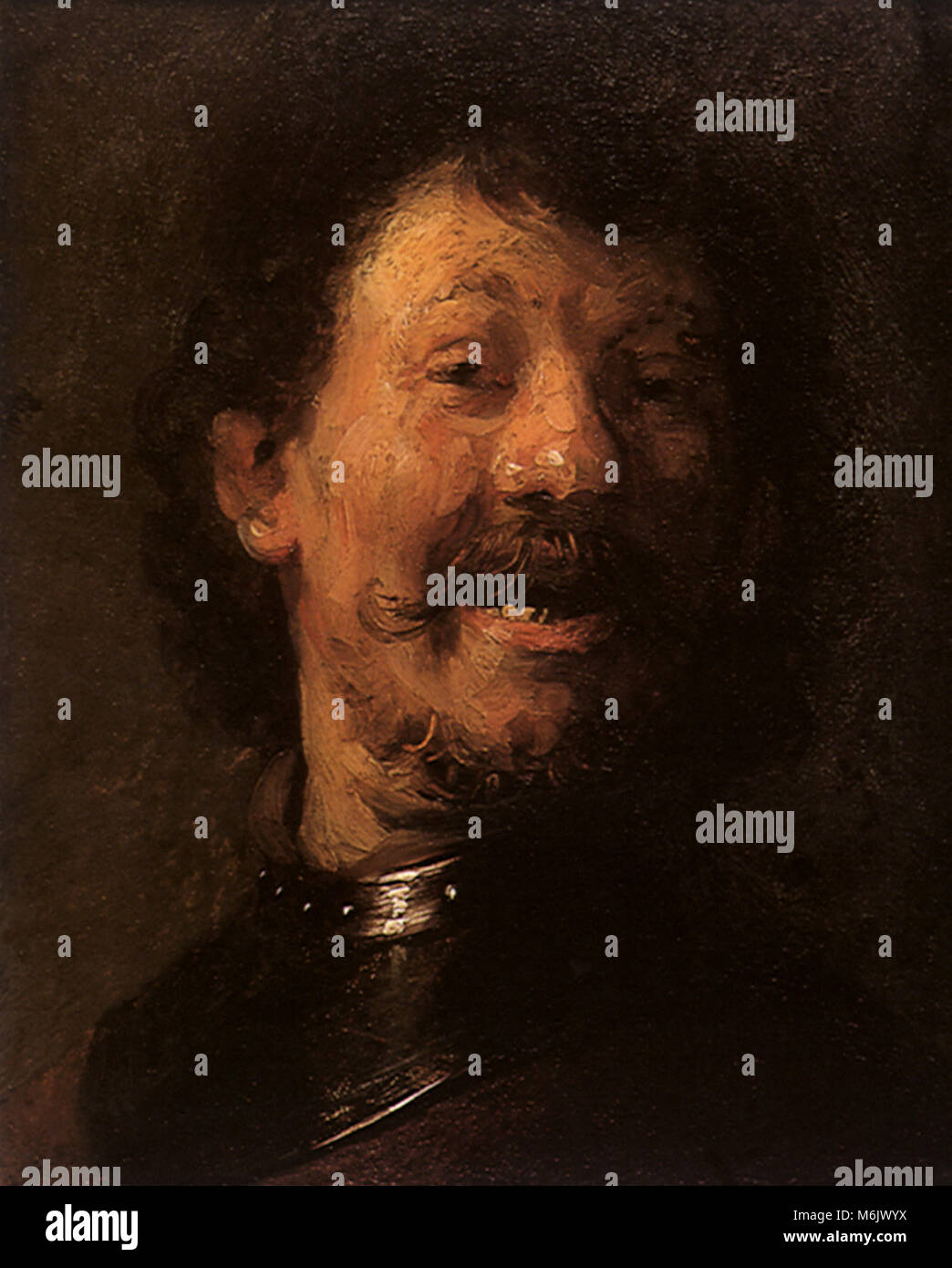 Laughing man rembrandt hi-res stock photography and images - Alamy