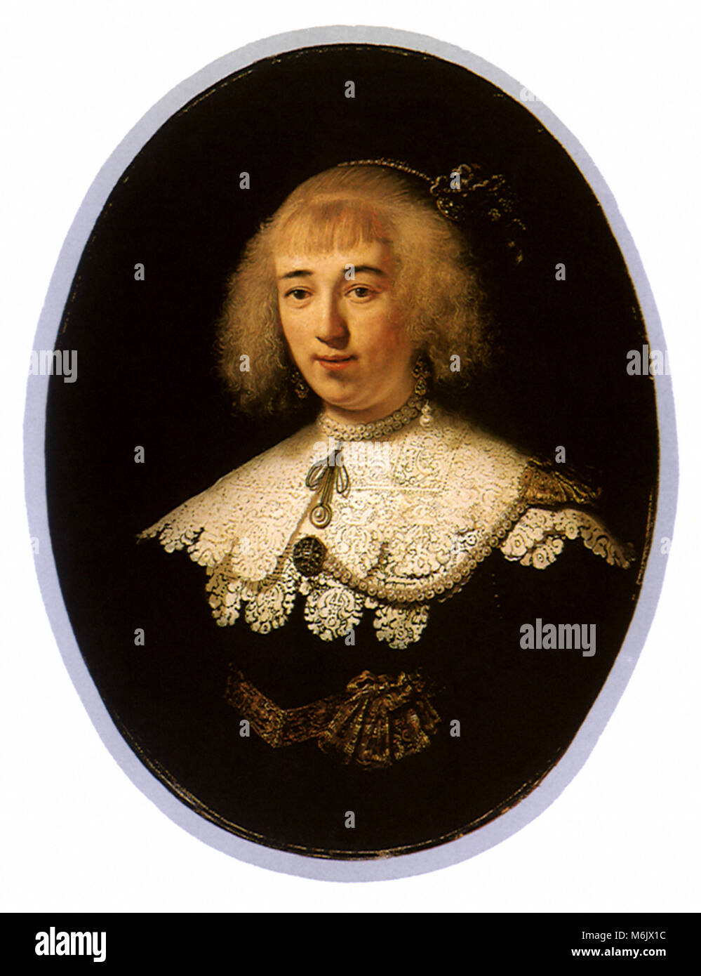 Flowers in her hair Cut Out Stock Images & Pictures - Alamy