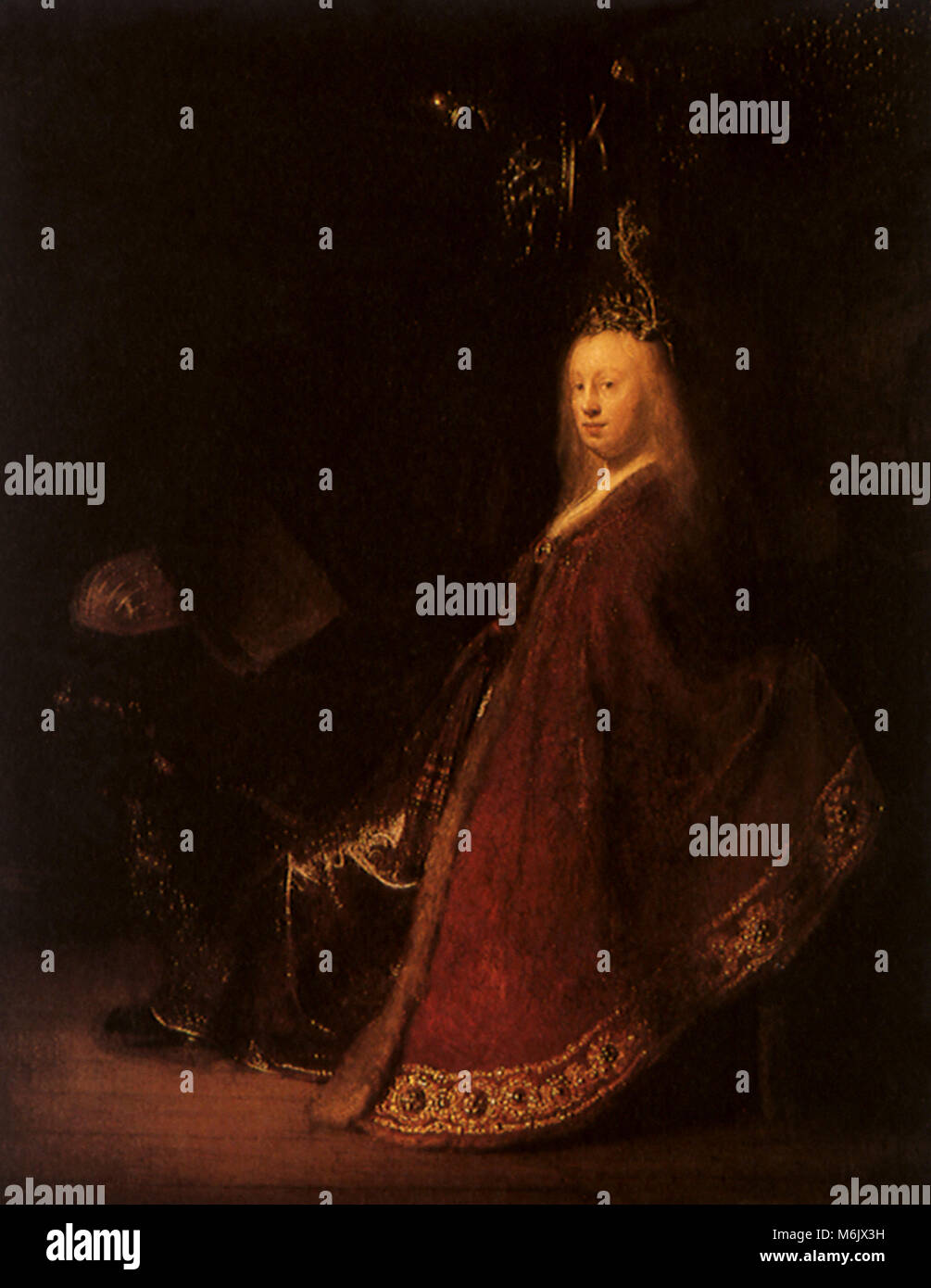 Minerva, Rembrandt, Harmensz van Rijn, 1632 Stock Photo - Alamy