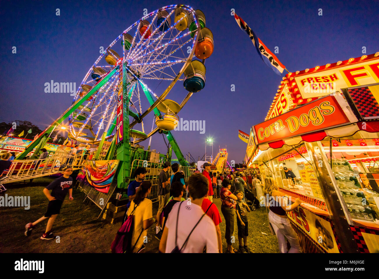 Durham Agricultural Fair Association Durham, Connecticut, USA Stock ...