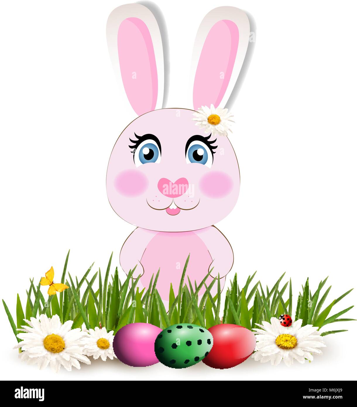 Lady hare sitting Stock Vector Images - Alamy