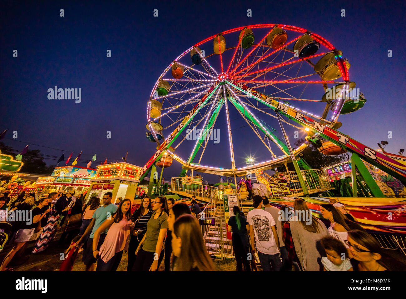 Durham Agricultural Fair Association Durham, Connecticut, USA Stock ...