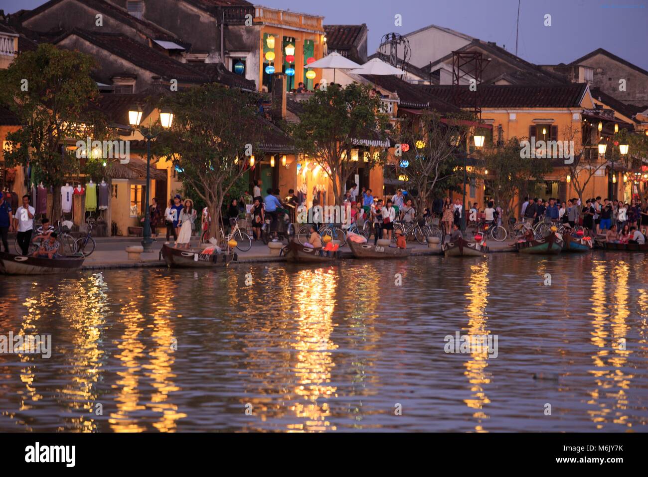 Vietnam bach dang street in old town hi-res stock photography and ...