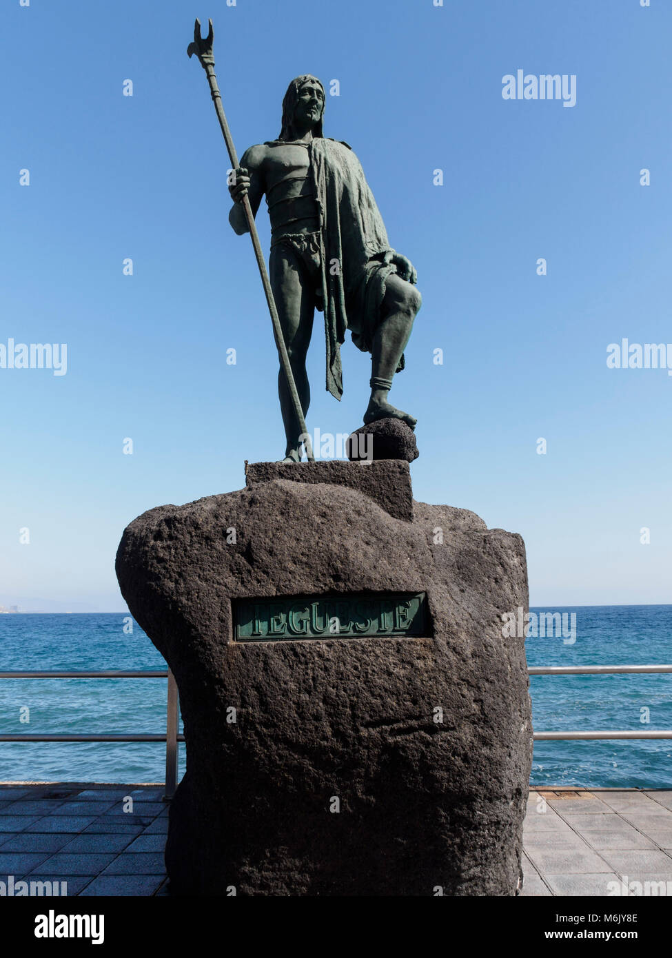 Tenerife, Canary Islands - Candelaria, where statues of the pre ...