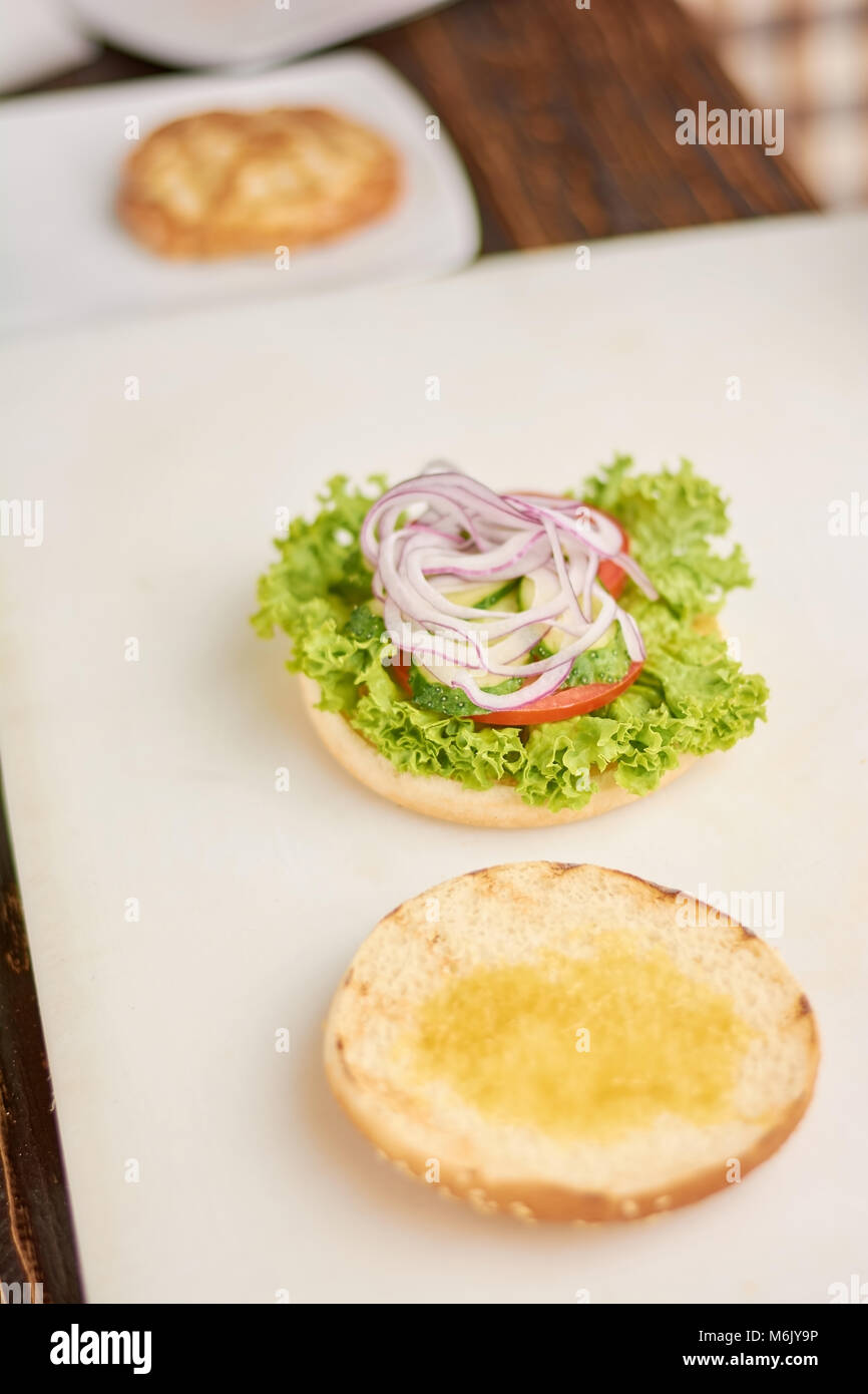 Burger chef restaurant hi-res stock photography and images - Alamy