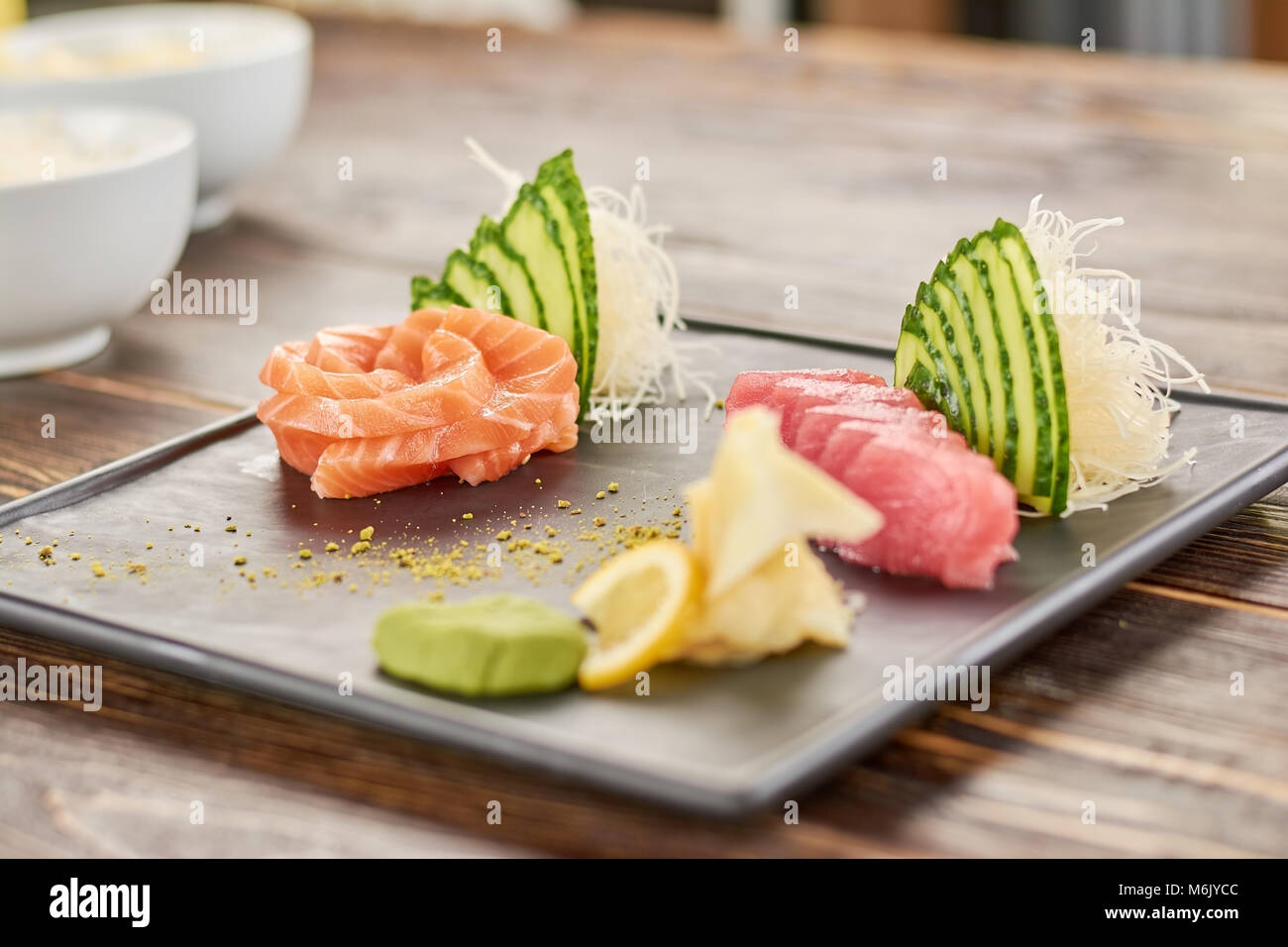 Sashimi of tuna hi-res stock photography and images - Alamy