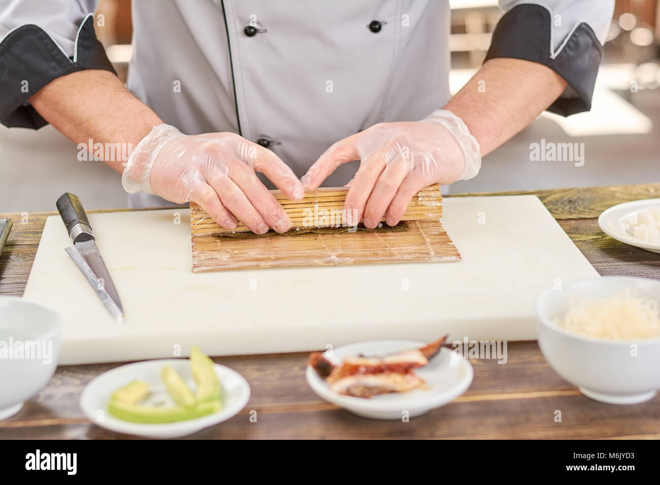Gourmet bamboo preparation hi-res stock photography and images - Alamy