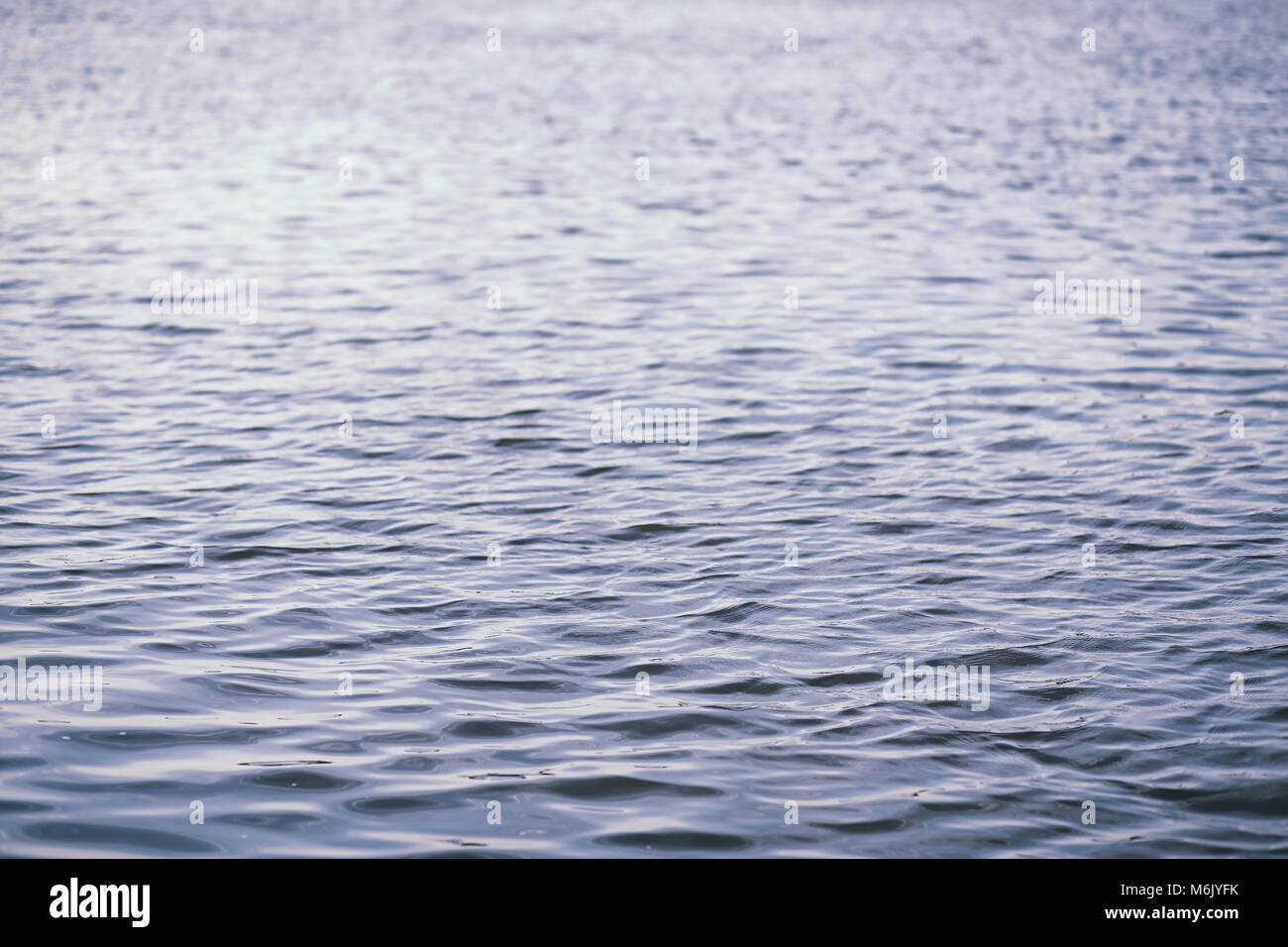 Landscape lake. Texture of water. The lake is at dawn. The mouth Stock ...