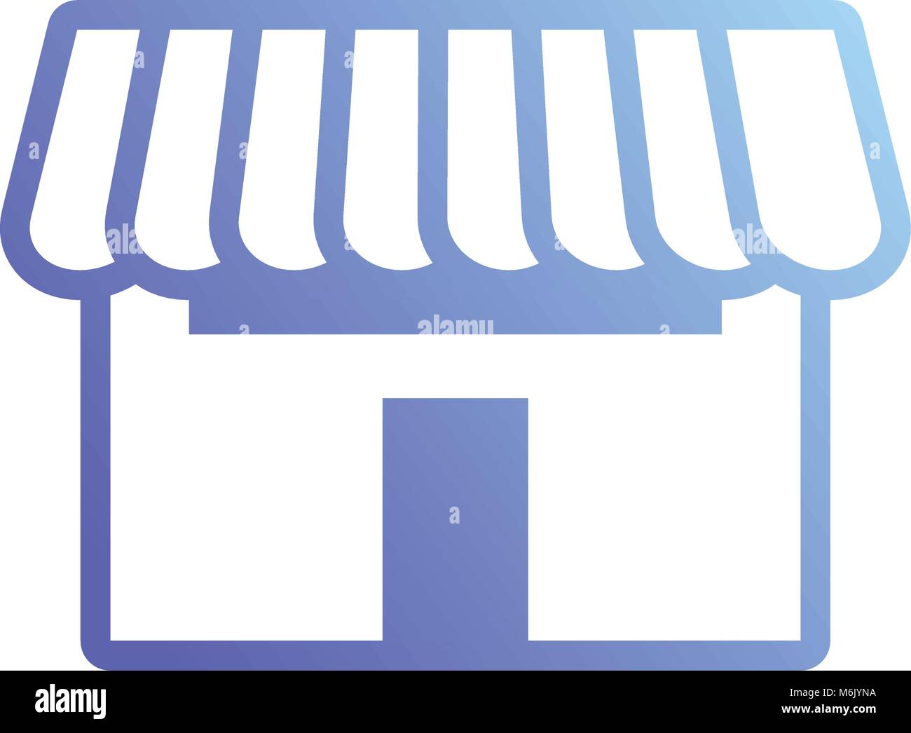 store icon over white background colorful design vector illustration ...